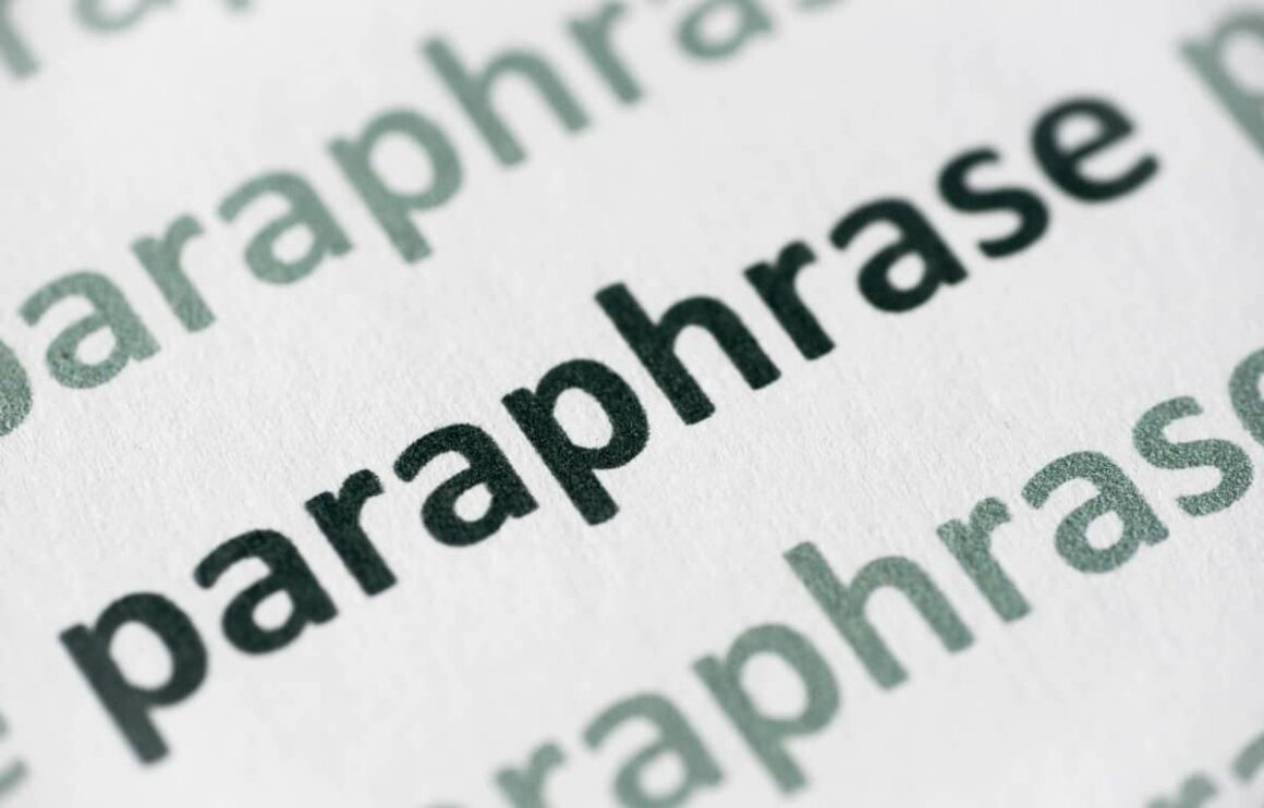 Using Synonyms and Rewriting Structures in Paraphrasing - Jestem Dawid